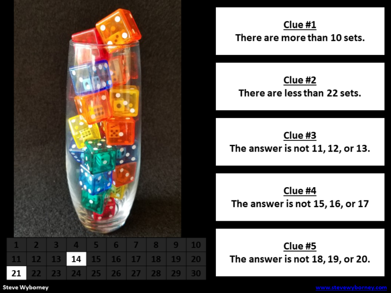 170 New Esti-Mysteries - Steve Wyborney's Blog