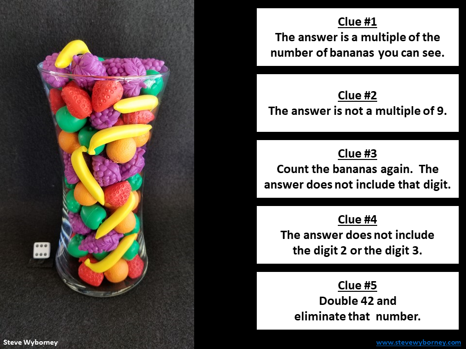 The Esti-Mystery Student Experience - Steve Wyborney's Blog